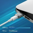 2-Pack USB-C Female to USB-A Male Adapter, Fast Charging Cable ...