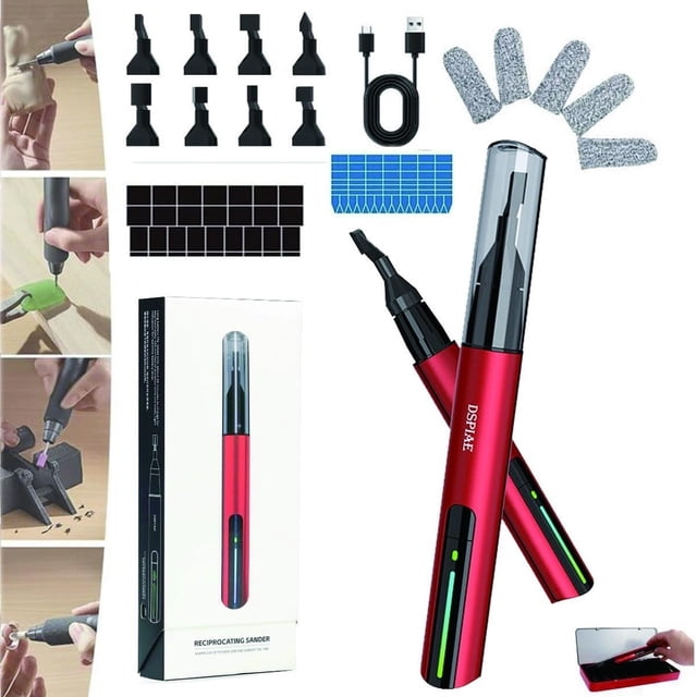 Electric Reciprocating Sanding Pen,Reciprocating Sander,Cordless Mini ...