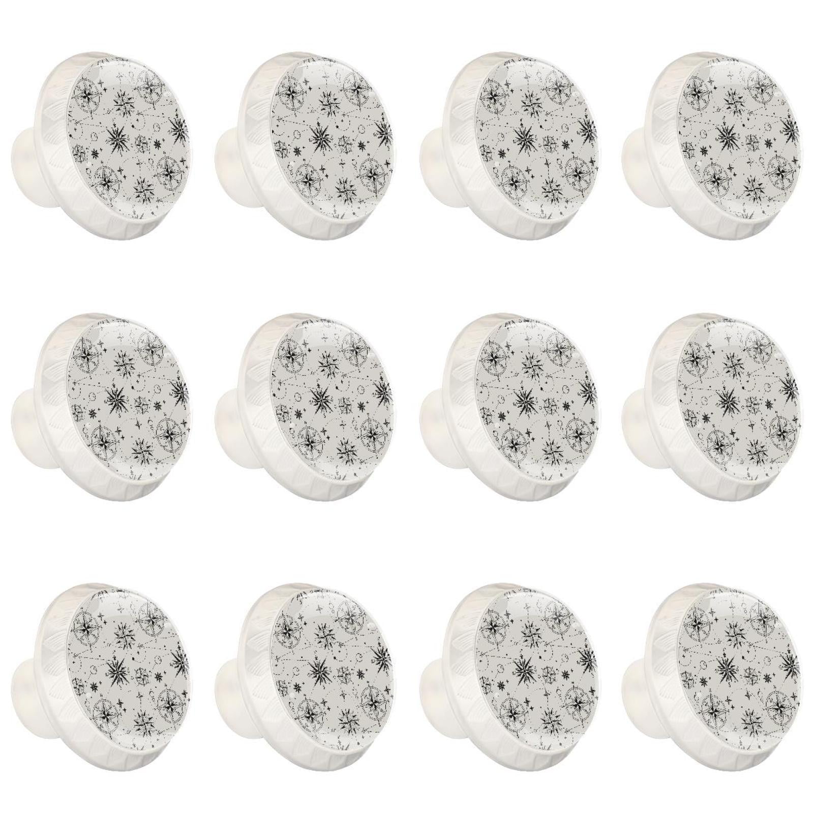 12 Pcs Compass Wind Rose Knobs for Kitchen Cabinet Cupboard Dresser ...