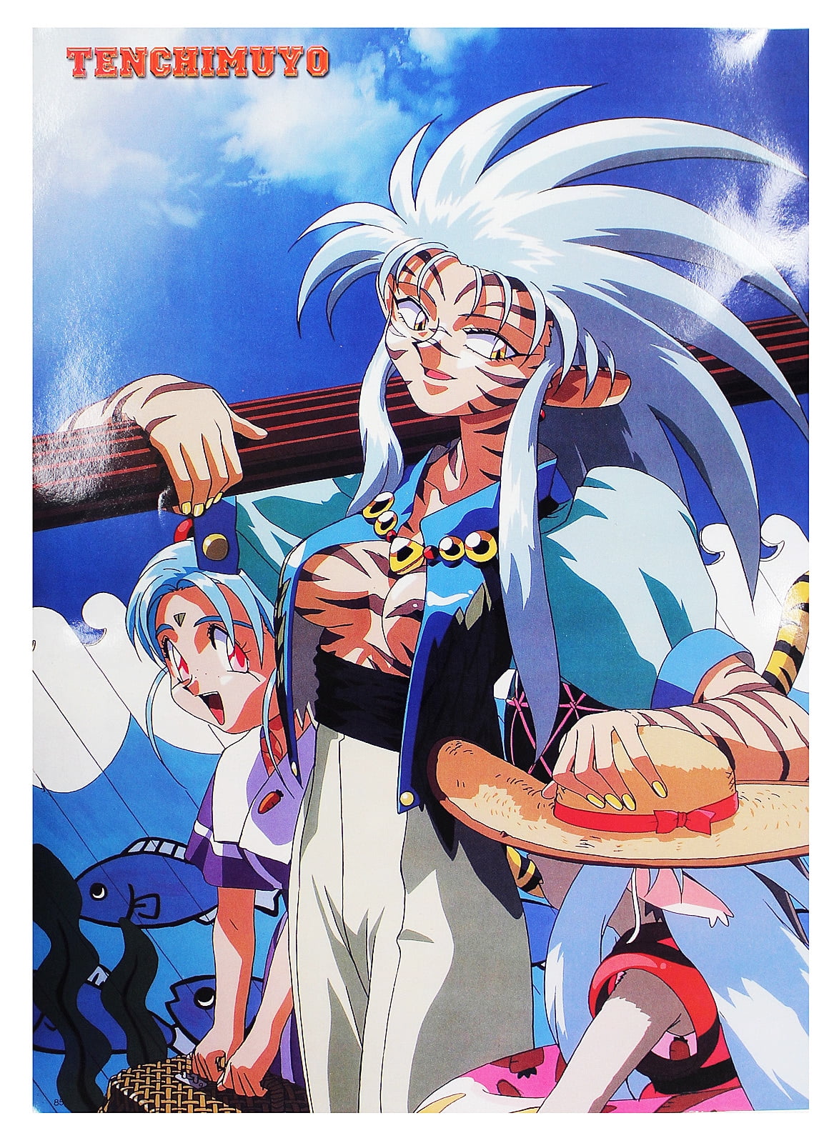 Tenchimuyo Ryoko With Tiger Stripes Wall Poster - Walmart.com