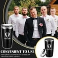 8 Pack 20 oz Groomsmen Gifts Groom Cups Groomsmen Tumblers with Lid ...