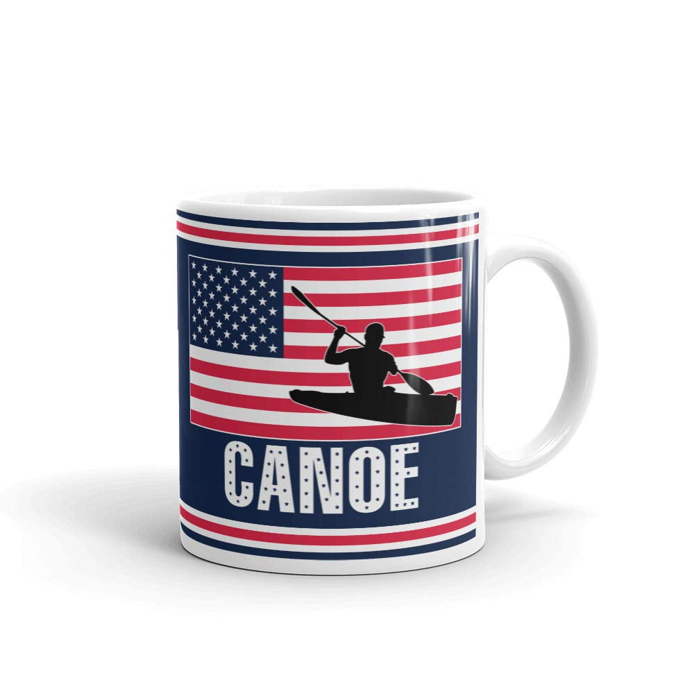 Drinkware Canoeing gift 11oz or 15oz tea cup gift for canoer I love ...
