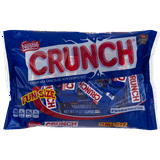 Nestle Crunch Mini Bag Creamy Milk Chocolate Fun Size Candy Bars for ...