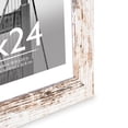 Meframe 3PACK 18x24 Wooden Picture Frame Set, Matted to 16x20 Wall ...