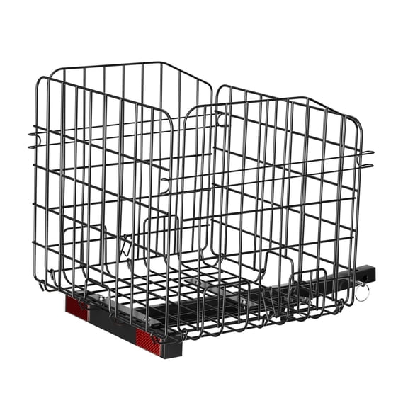 KFFKFF Rear Scooter Basket, Foldable Metal Wire Design, Durable and ...