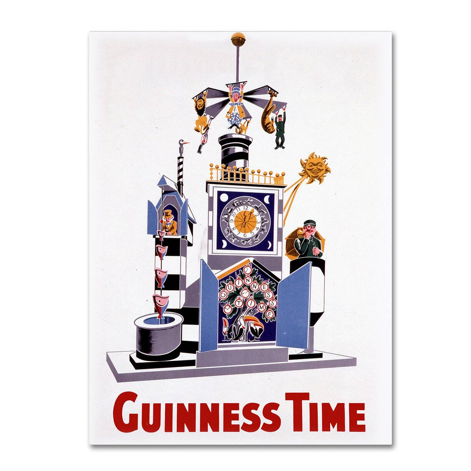Trademark Fine Art "Guinness Time I" Canvas Art by Guinness Brewery ...