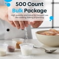 UYGDUY-[500 Count - 1 oz.] Disposable Graduated Plastic Medicine Cups ...