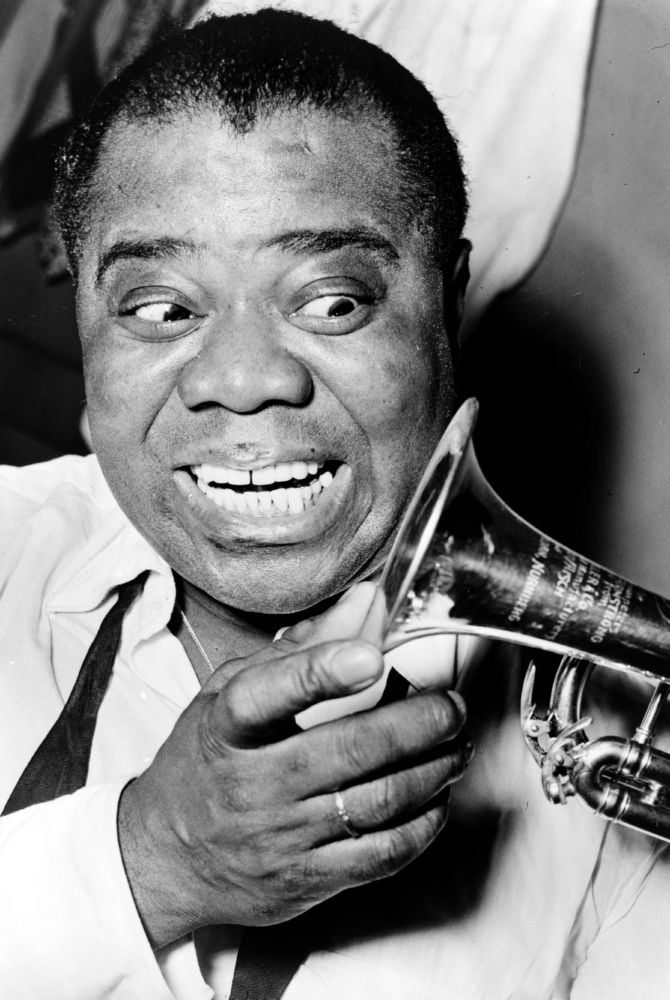 Louis Armstrong Poster 12x16 Print on Metal Sign 12in x 16in Multi ...