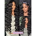 250 High Density Loose Deep Wave Pattern Wigs 30 40 Inch 13x6 HD Lace ...
