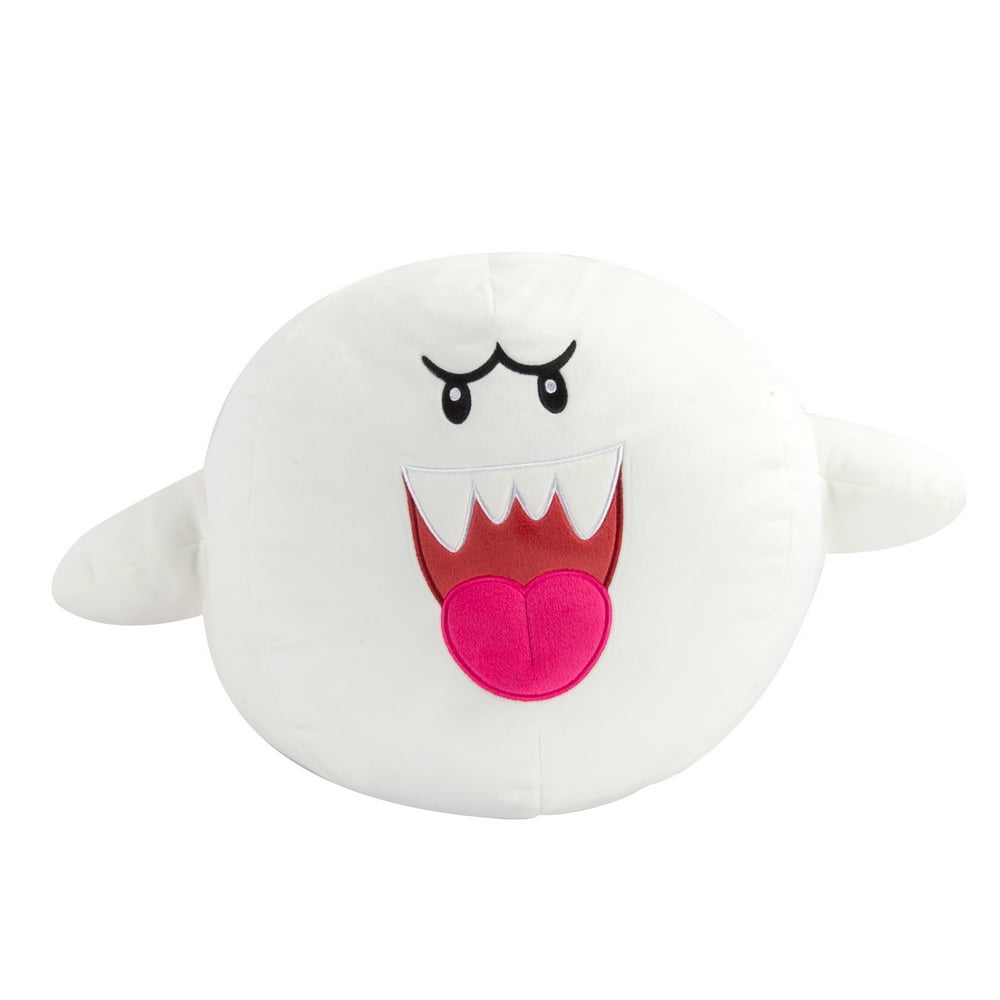 Club Mocchi- Mocchi- Super Mario Boo Mega 15 inch Plush Stuffed Toy ...
