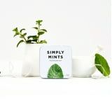 Simply Mints - Peppermint Natural Mints, 30g, Aspartame-Free, Gluten ...