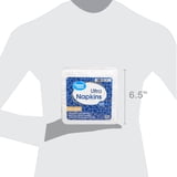 Great Value Ultra Paper Napkins, White, 100 Count, 2-Ply Disposable ...