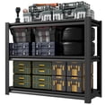 Fish Tank Stand – Metal aquarium stand; adjustable heavy-duty garage ...