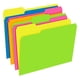 Pendaflex Glow Twisted 3-Tab File Folder Letter Size Multicolor 40526 ...