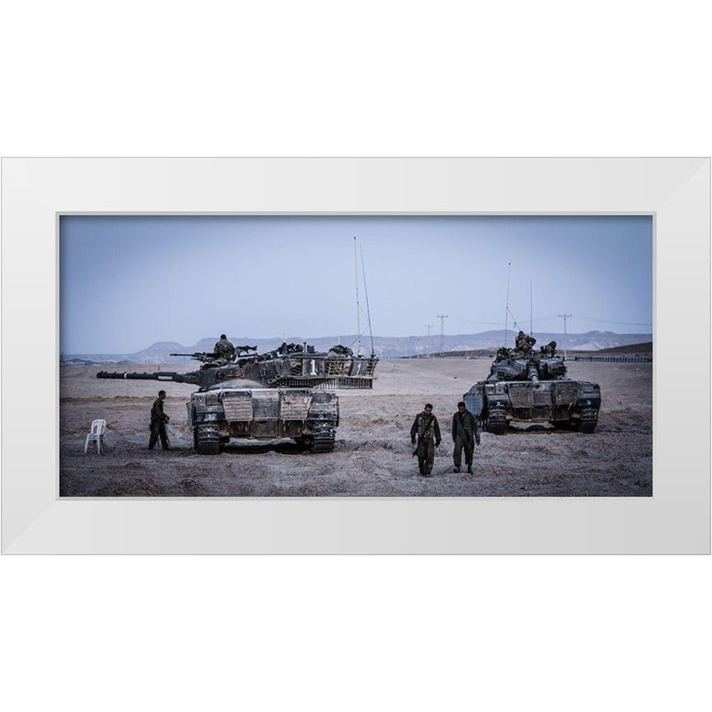G, Noam 24x14 White Modern Wood Framed Museum Art Print Titled - Good ...