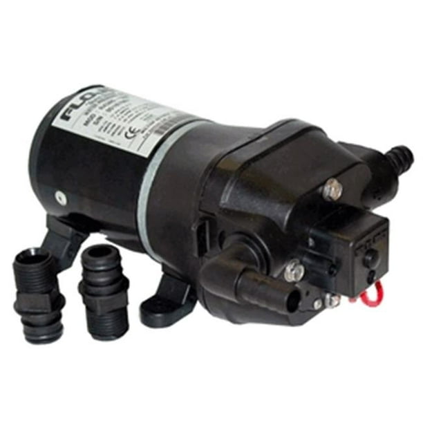 Flojet Quiet Quad 12V Four Piston Water System Pump - Walmart.com