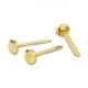 ACCO® Brass Plated Fasteners, 1", Box of 100(A7071710) - Walmart.com