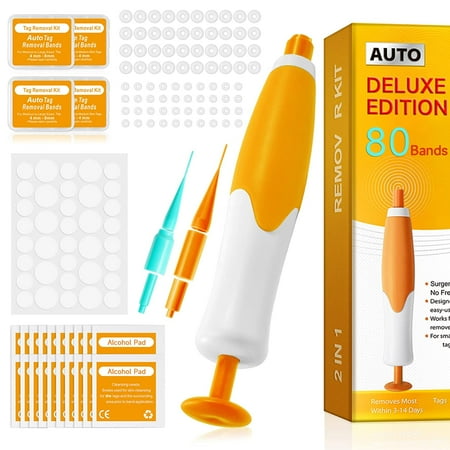 HEIBIN Deluxe Edition Auto Tag-Remover Kit, 2 in 1 Safe And Painless ...