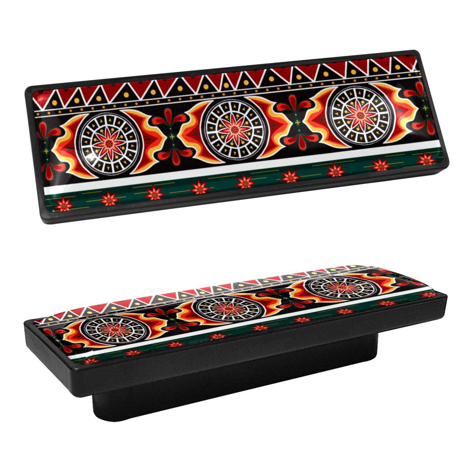 4 Pcs Rectangle Cabinet Handle Cupboard Knob Drawer Pulls Handle ...