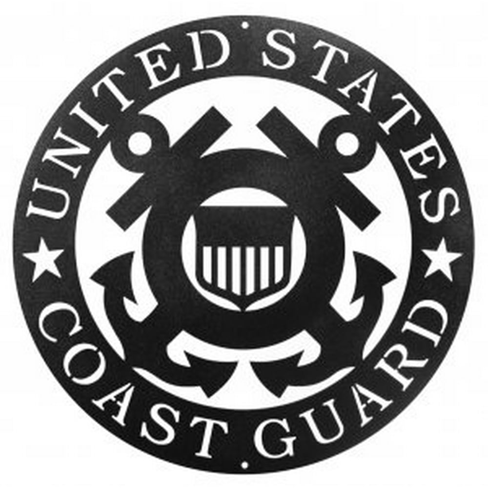 US Coast Guard 12 Inch Scenic Sign - Walmart.com - Walmart.com