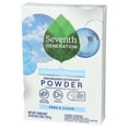 Pack of 12, Seventh Generation Free & Clear Dishwasher Detergent Powder ...