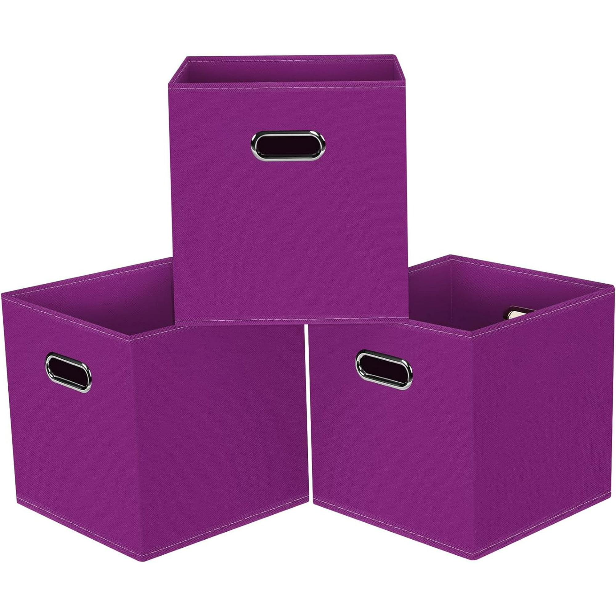 Click here for Aveki Black Foldable Storage Cubes Bins  Fabric St... prices