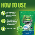 Green Gobbler Powder Plunger, Toilet Bowl Clog Remover, Pre-Measured ...