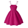 Babcutegg Girls’ Lightweight Summer Solid Dress With Spaghetti Straps ...