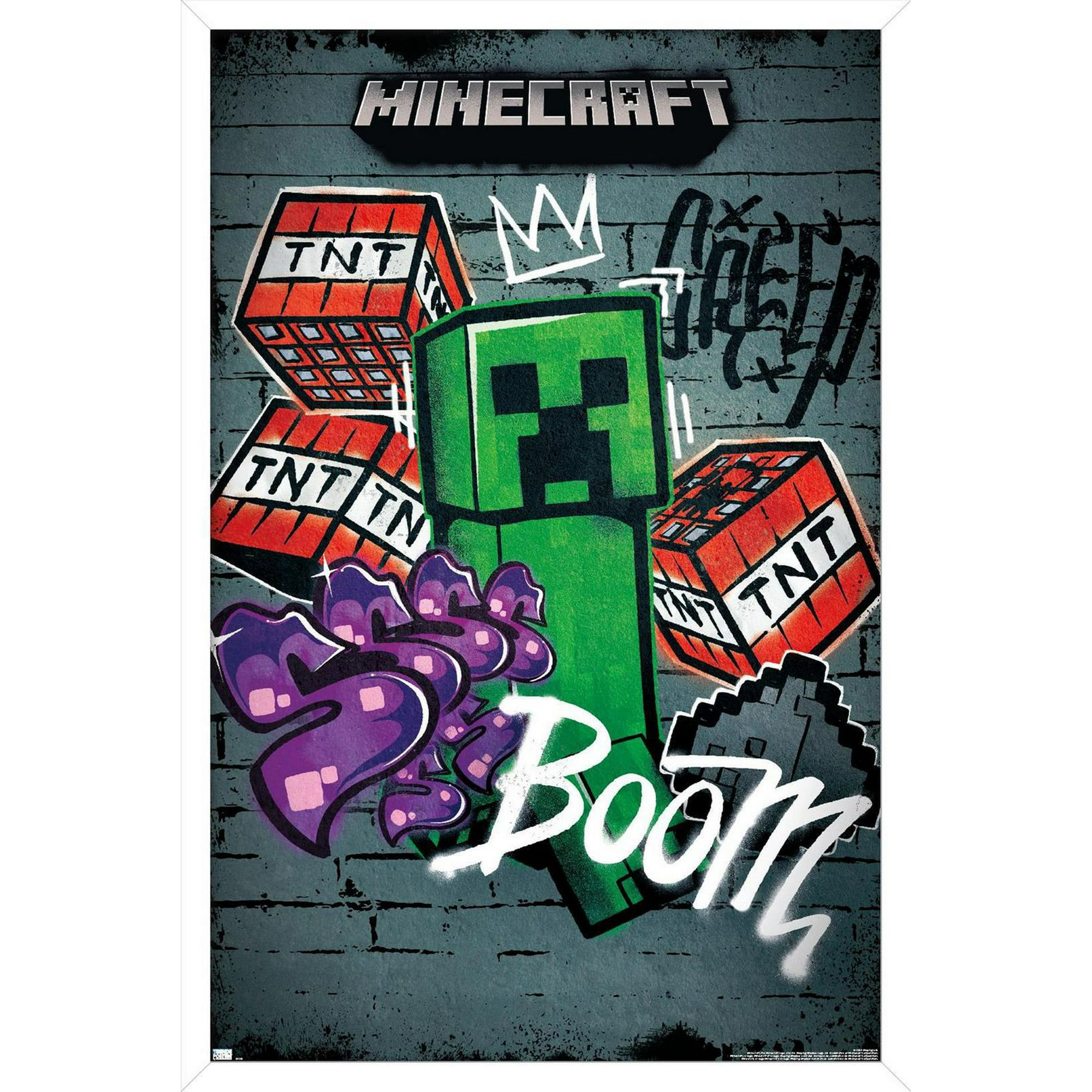 Click here for Trends International Minecraft - Creeper Do Not En... prices