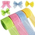 Easter Party Decoration Ribbon Set - Colorful Gift Box Packaging & Bow ...