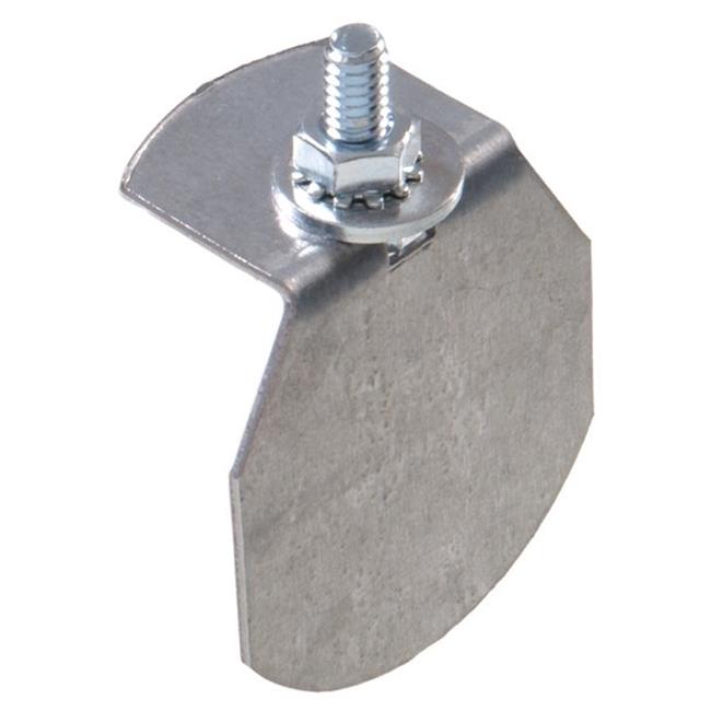 Hillman Group 852700 Flagged Round Rail End Cap, Galvanized - Pack of 5 ...