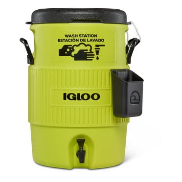 Igloo Portable 5 Gallon Water Jug for Hand Washing - Acid Green ...