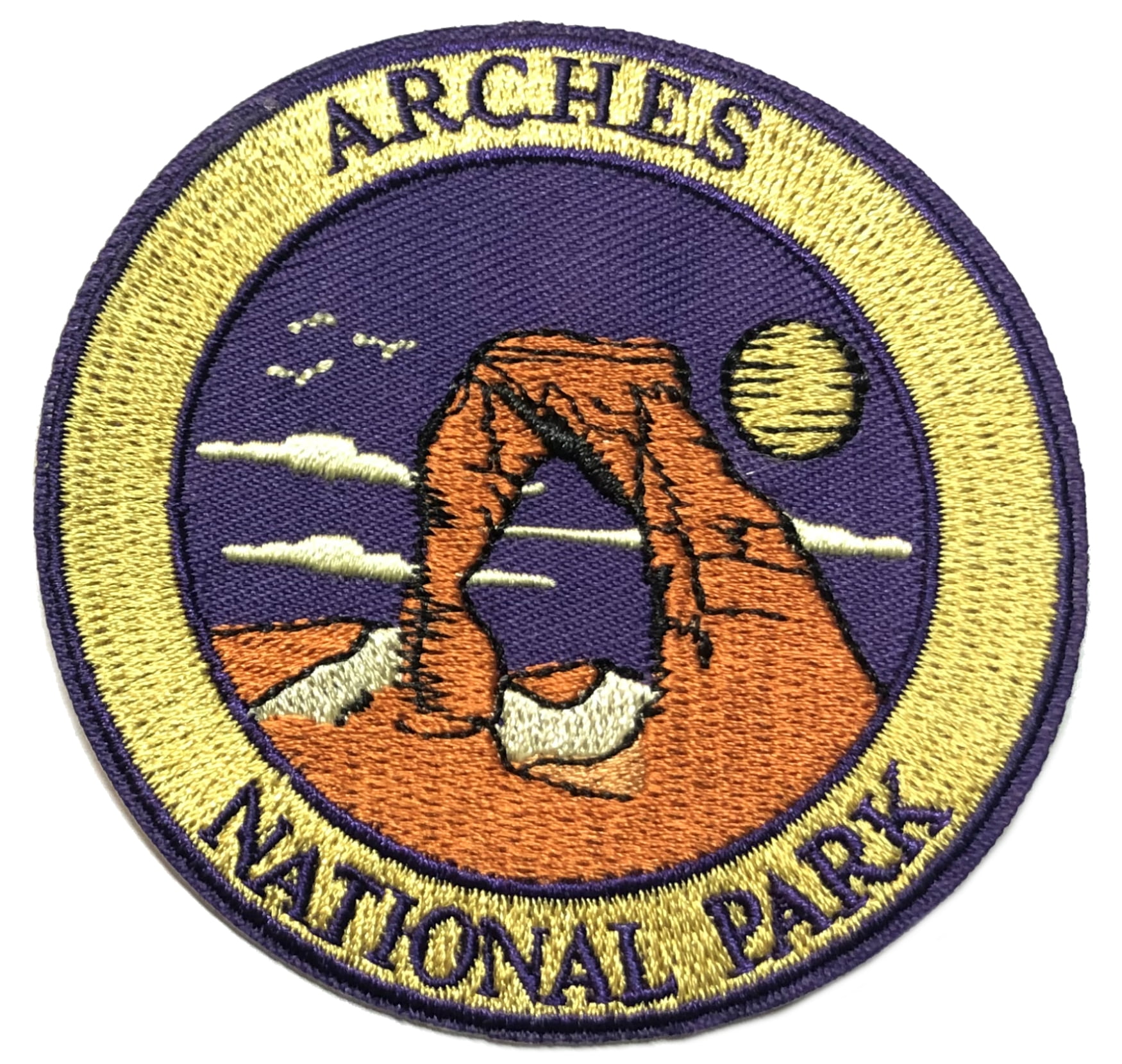 Arches National Park Embroidered Patch Iron/Sew-On Applique Travel ...
