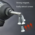 10Pcs 50mm 1/4inch Hexagonal Shank Blossom Head Magnetic Screw Driver ...