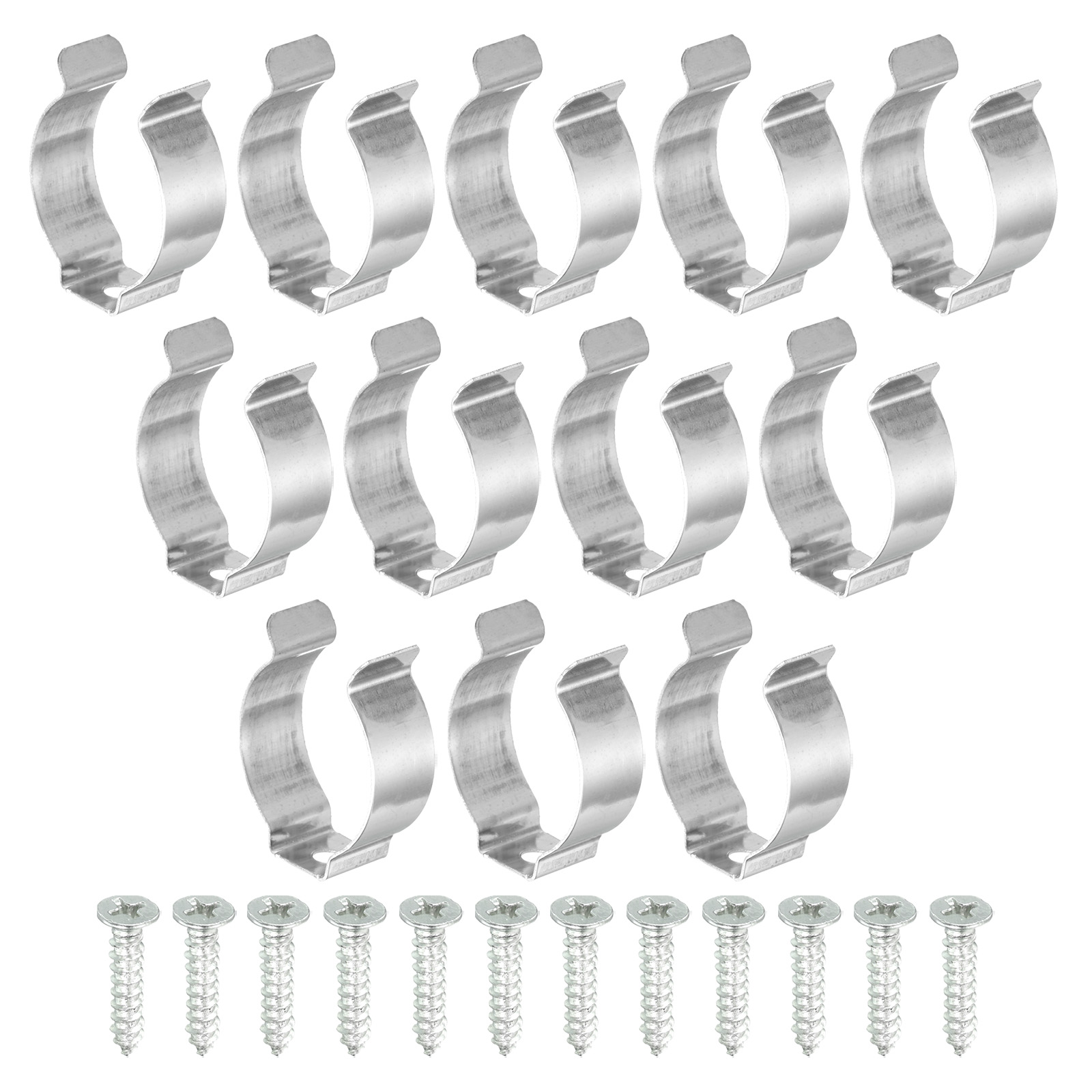 Uxcell Fluorescent Tube Light Fixture Screws Lamp Bracket Holder ...