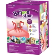 Balloon Time Portable Jumbo Helium Tank Kit, Disposable, Includes 50 ...