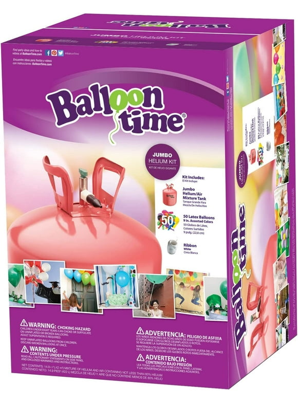 Balloon Time Helium Tanks in Party Decorations - Walmart.com