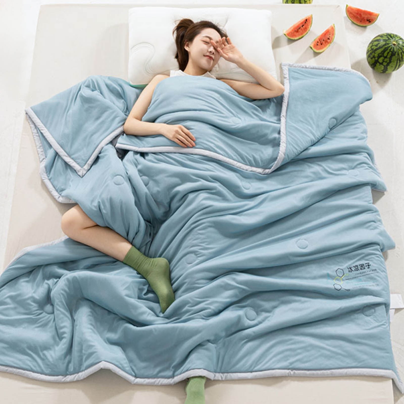 Click here for Yatlte Cooling Comforter  Quilt Bedding Set Queen... prices