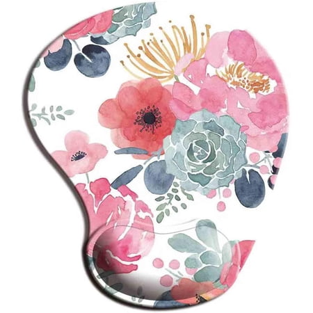 Ergonomic Mouse Pad with Wrist Support, Cute Mouse Pads with -Slip ...