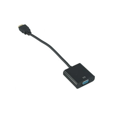 HDMI to VGA Video Audio Digital Plug Cable Micro Mini HDMI Male Adapter ...