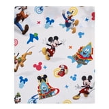 Disney Mickey Mouse 4pc Toddler Bedding Set, "Mickey Fun House", Blue ...