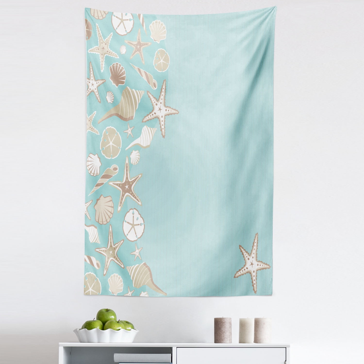 Shell Tapestry, Thin Lines and Various Creative Seashells Beach Party ...