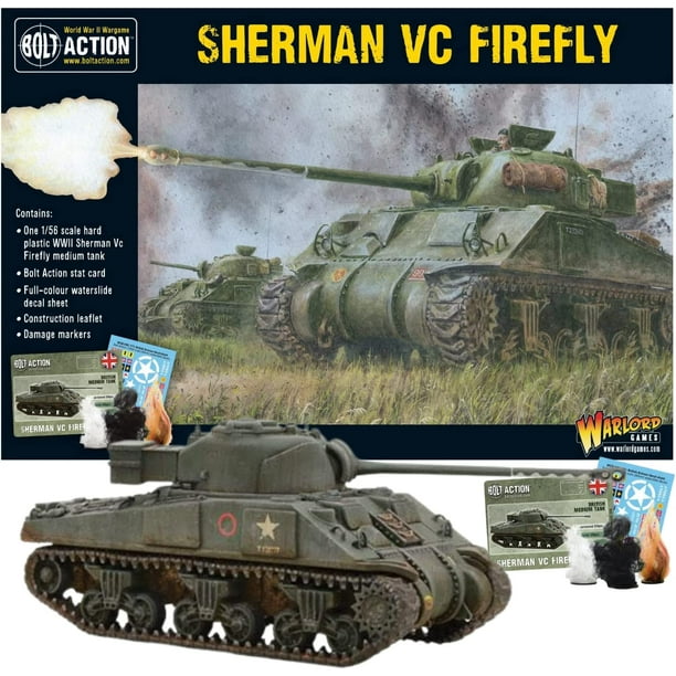 Bolt Action Miniatures - Warlord Games Sherman Vc Firefly German Army ...