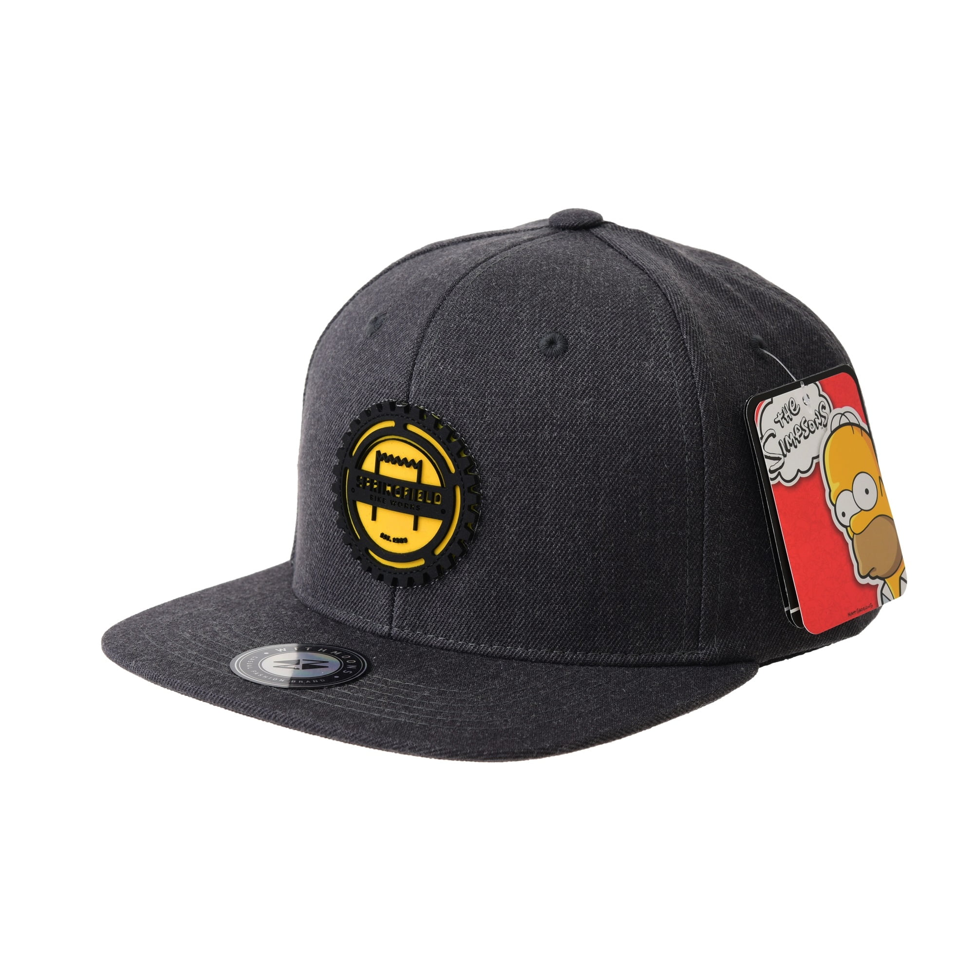 WITHMOONS The Simpsons Baseball Cap Rubber Patch Snapback Hat HL2887 ...