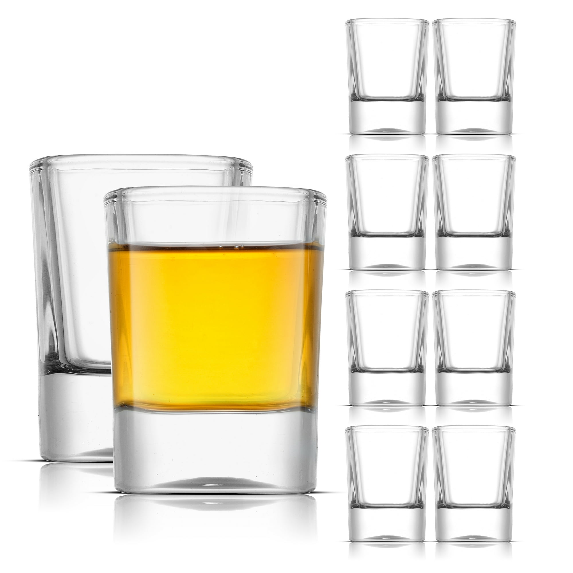 Click here for Joyjolt City Heavy Base Shot Glasses - 2 Oz - Set... prices
