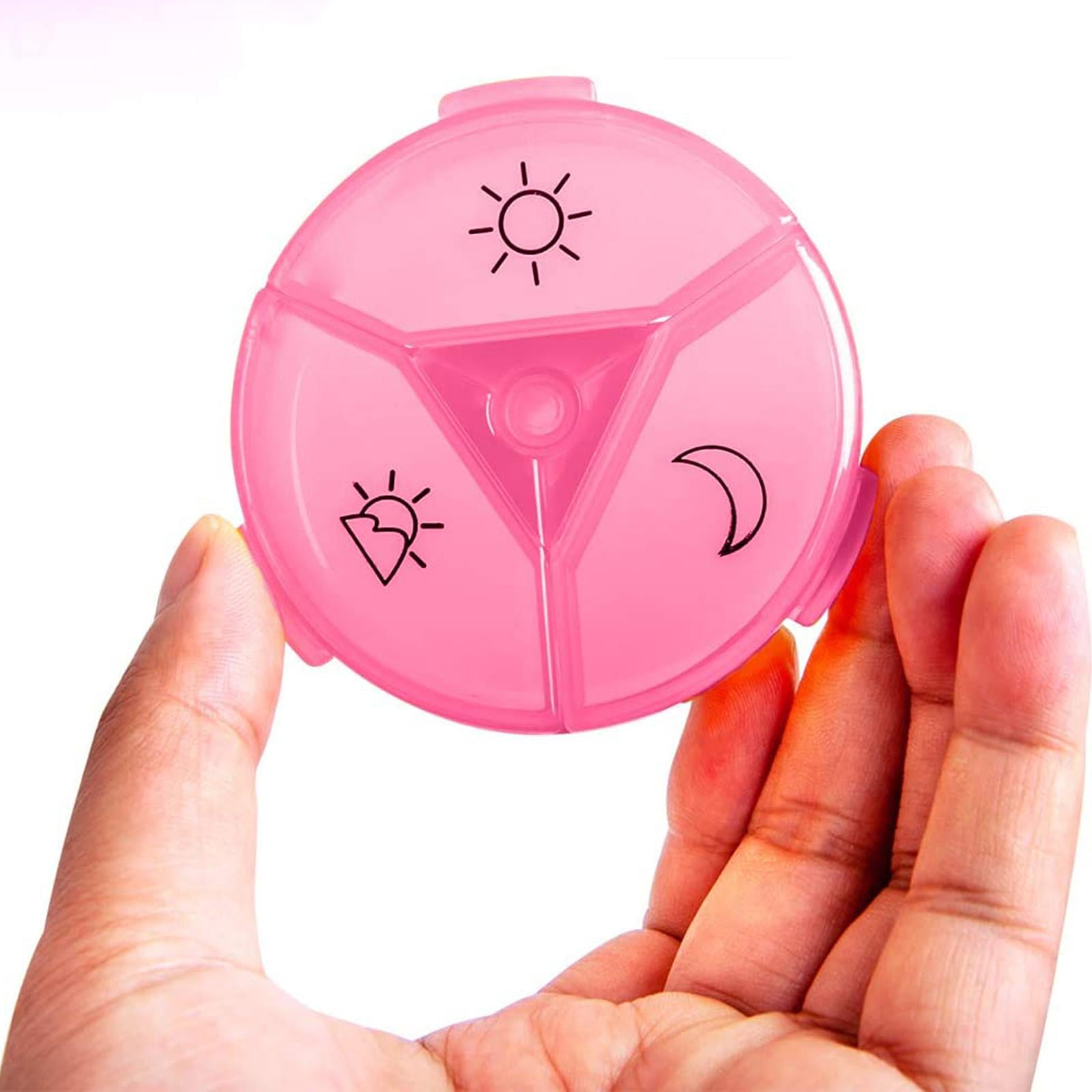 Portable Travel 3 Day Box Tablet Storage Organizer Dispenser Vitamin ...