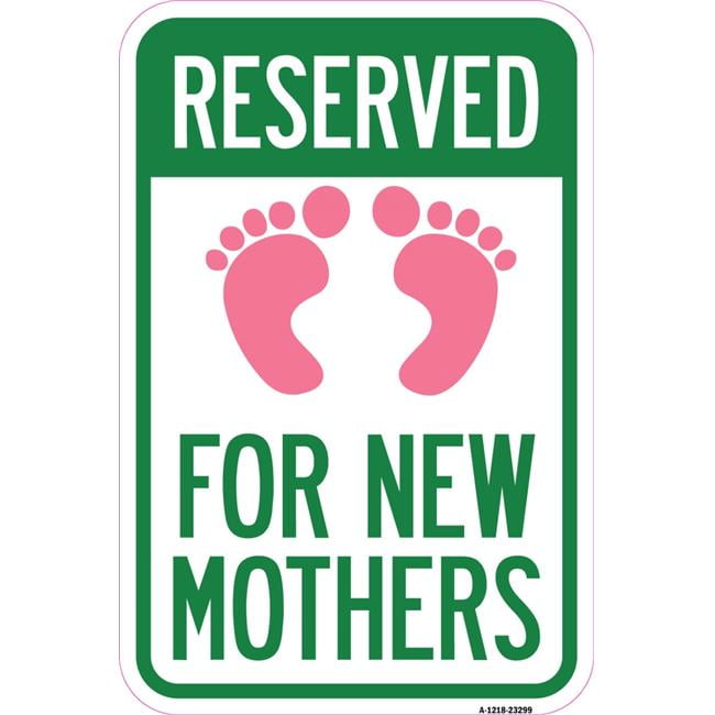 Pink Reserved Sign