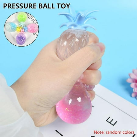 Hot Pineapple Squeeze Squishy Vent Ball Stress Anxiety Reliever ...