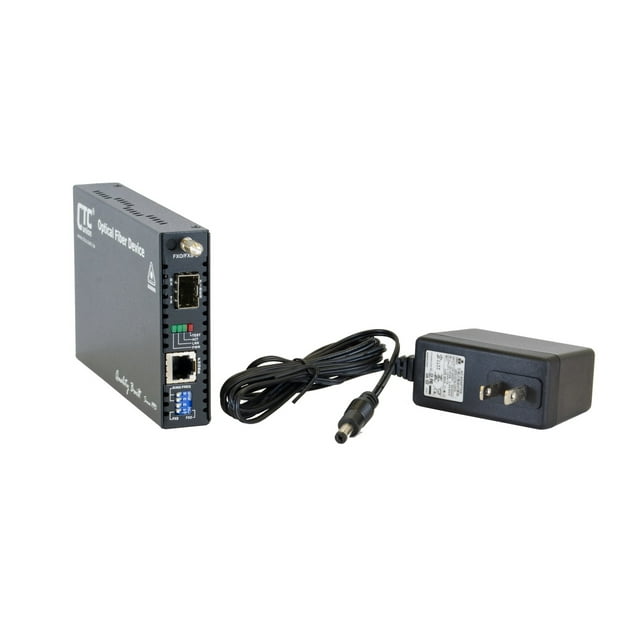 FRM220-FXO-FXS-SFP - POTS (RJ11) over fiber media converter, telephone ...