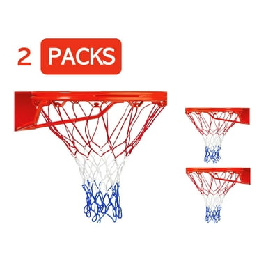 Crown Sporting Goods Glow-in-the-Dark White Nylon Basketball Net ...